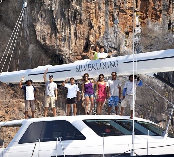 Yacht Silver Lining, a Phithak Shipyard and Services Superyacht ...